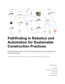 Pathfinding in Robotics and Automation for Sustainable Construction Practices