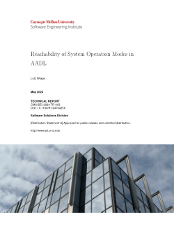 Reachability of System Operation Modes in AADL