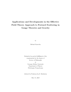 Applications and Developments in the Effective Field Theory Approach to Forward Scattering in ...