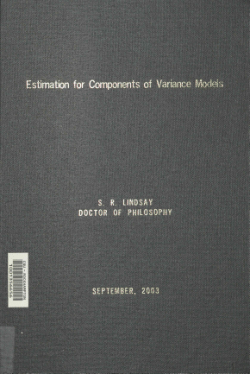 Estimation for components of variance models
