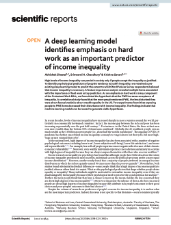 A deep learning model identifies emphasis on hard work as an important ...