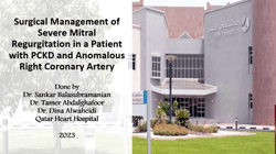 A Rare Case of ARCAPA in an Adult Patient With Severe Mitral Regurgitation