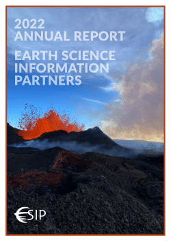 2022 Annual Report for Earth Science Information Partners (ESIP)