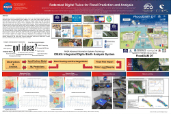 Federated Digital Twins for Flood Prediction and Analysis
