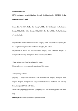 Data_Sheet_1_USP15 Enhances Re-epithelialization Through Deubiquitinating EIF4A1 During ...