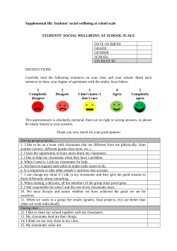 Table1_Social Well-Being at School: Development and Validation of a ...