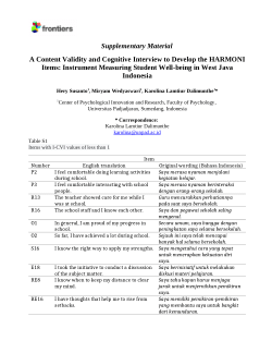 Table_1_A content validity and cognitive interview to develop the ...