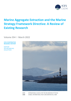 Marine aggregate extraction and the Marine Strategy Framework Directive ...