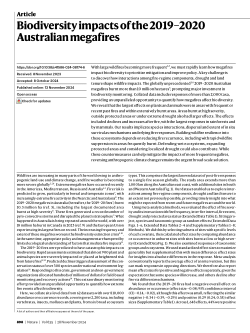 Item - Biodiversity impacts of the 2019–2020 Australian megafires - La ...