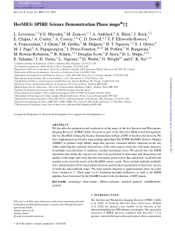 HerMES: SPIRE Science Demonstration Phase maps