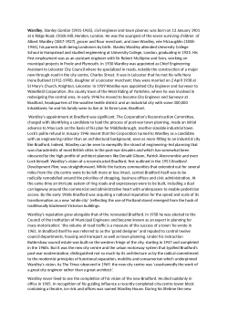 Wardley, Stanley Gordon (1901–1965), civil engineer and town planner.