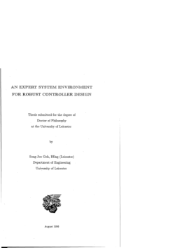 An expert system environment for robust controller design.