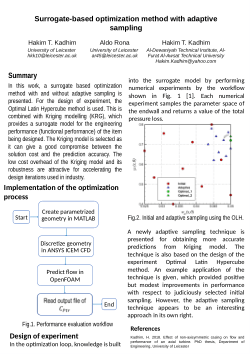Surrogate-based optimization method with adaptive sampling
