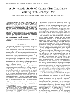 A Systematic Study of Online Class Imbalance Learning with Concept Drift