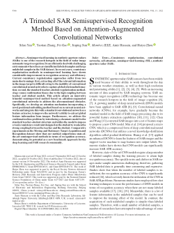 A Tri-Model SAR Semi-Supervised Recognition Method Based on Attention-Augmented Convolutional ...