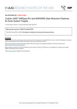 Custom JWST NIRSpec/IFU and MIRI/MRS Data Reduction Pipelines for Solar System Targets