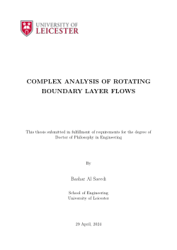 Complex Analysis Of Rotating Boundary Layer Flows