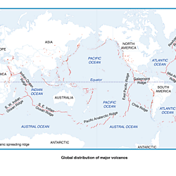 Item - Global distribution of major volcanoes - Loughborough University ...