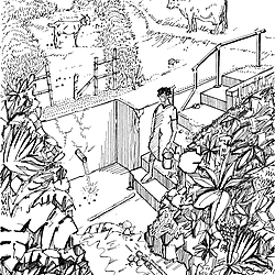 Protected spring with faults