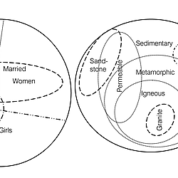 Venn diagram of a classification structure