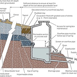 A typical spring box 2