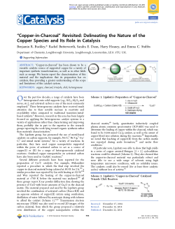 Item - "Copper-in-charcoal" revisited: delineating the nature of the ...