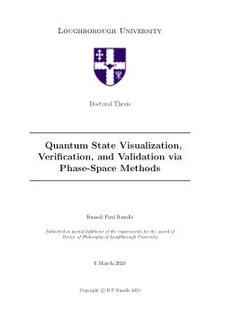Quantum state visualization, verification and validation via phase ...