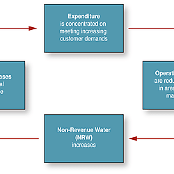 The vicious cycle of non-revenue water
