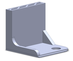 CAD model of a standardised test geometry for benchmarking 3D Concrete ...