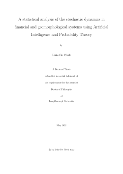 A statistical analysis of the stochastic dynamics in financial and ...