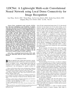 Item - LDCNet: a lightweight multi-scale convolutional neural network ...