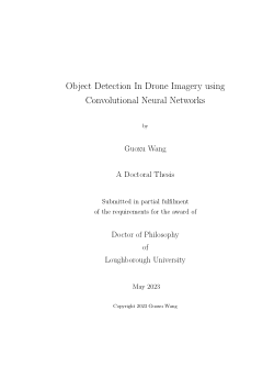 Object detection in drone imagery using convolutional neural networks