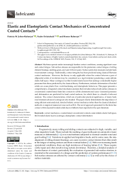 Elastic and elastoplastic contact mechanics of concentrated coated contacts