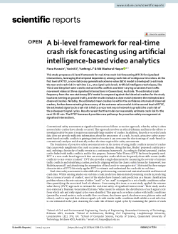 A bi-level framework for real-time crash risk forecasting using artificial intelligence-based ...