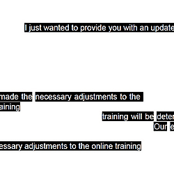 Training Plans (email poem)