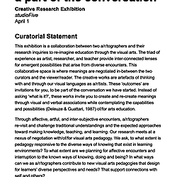 Curatorial Statement