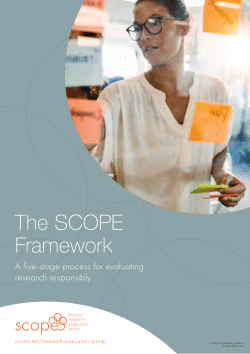 Item - The SCOPE Framework - The University of Melbourne - Figshare