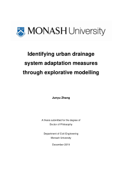 Identifying urban drainage system adaptation measures through ...