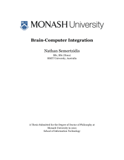 Item - Brain-Computer Integration - Monash University - Figshare