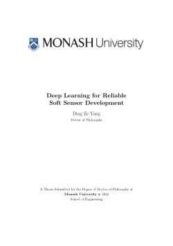Item - Deep Learning for Reliable Soft Sensor Development - Monash ...