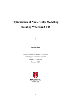 Optimisation of numerically modelling rotating wheels in CFD