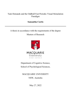 Task demands and the oddball fast periodic visual stimulation paradigm
