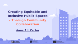 Item - Creating Equitable and Inclusive Public Spaces - Through ...