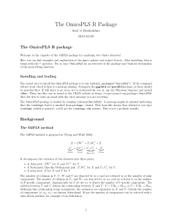 Additional file 1 of Integrating omics datasets with the OmicsPLS package