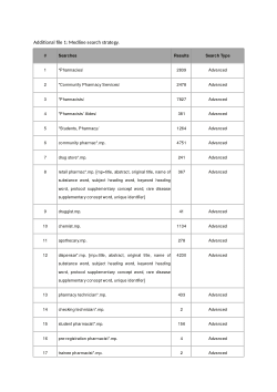 Additional file 1: of Factors influencing national implementation of ...