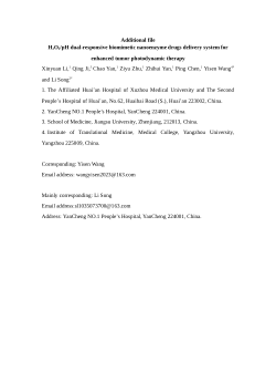 Additional file 1 of H2O2/pH Dual-Responsive Biomimetic Nanoenzyme Drugs Delivery System for ...