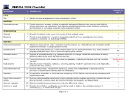 Additional file 1: of Barriers and enablers to guideline implementation strategies to improve ...
