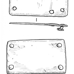Item - Set of copper-alloy belt? plates - University of Oxford - Figshare