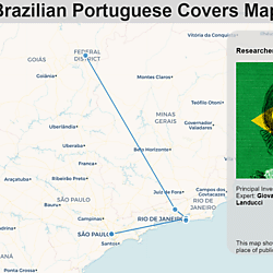 Covers Map: Brazilian Portuguese