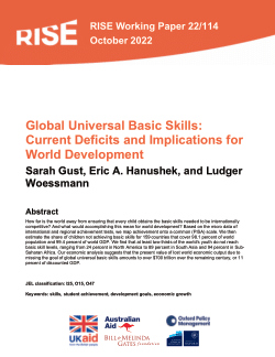 Global Universal Basic Skills: Current Deficits and Implications for ...